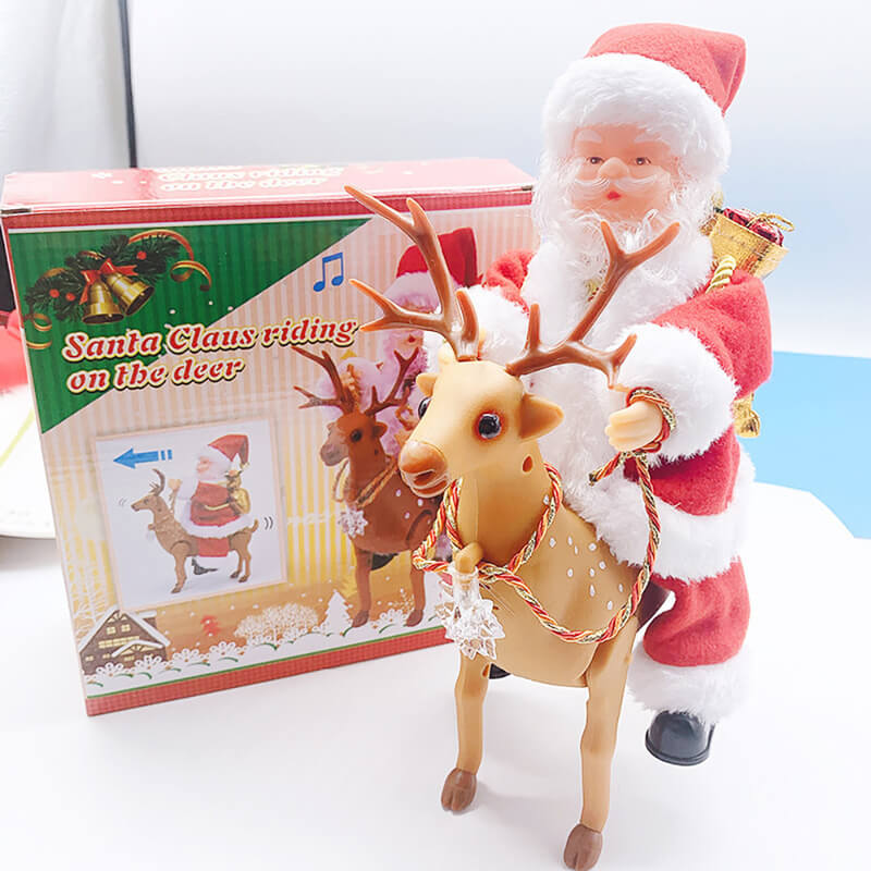 🦌 Reindeer Rider Santa – The Luxsale